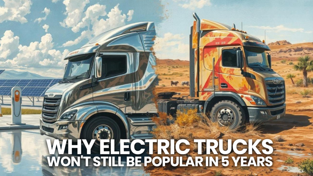 Why Electric Trucks Still Won't be Popular in 5 Years - Dray IQ